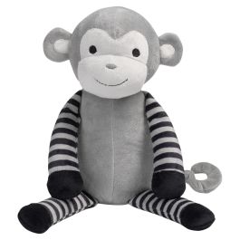 Wholesale Gray & Black Plush Monkey Stuffed Animal - Bingo | Kelli's Gifts