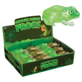 Wholesale Glitter Gummee Squish Frog | Kelli's Gifts