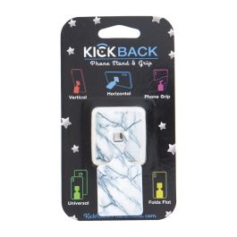 Wholesale Universal Kickback Phone Stand and Grip - White Marble ...