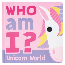 Wholesale Lift the Flap Boardbook - Who Am I Unicorn World | Kelli's Gifts